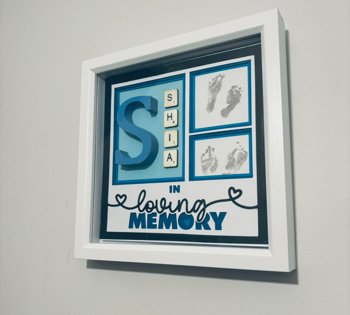 In Loving Memory Box Frame - The SHIA Family